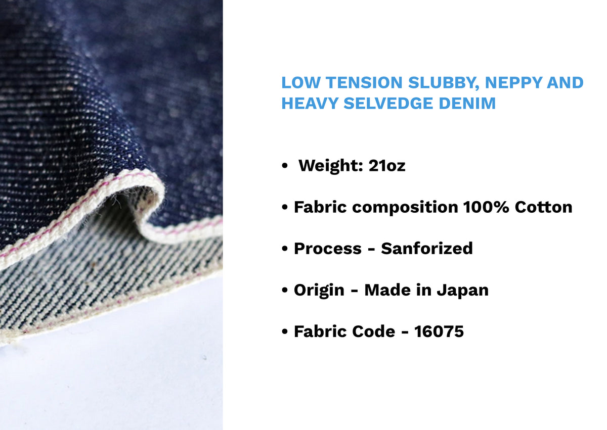 LOW TENSION SLUBBY, NEPPY AND HEAVY SELVEDGE DENIM * | Nama Denim